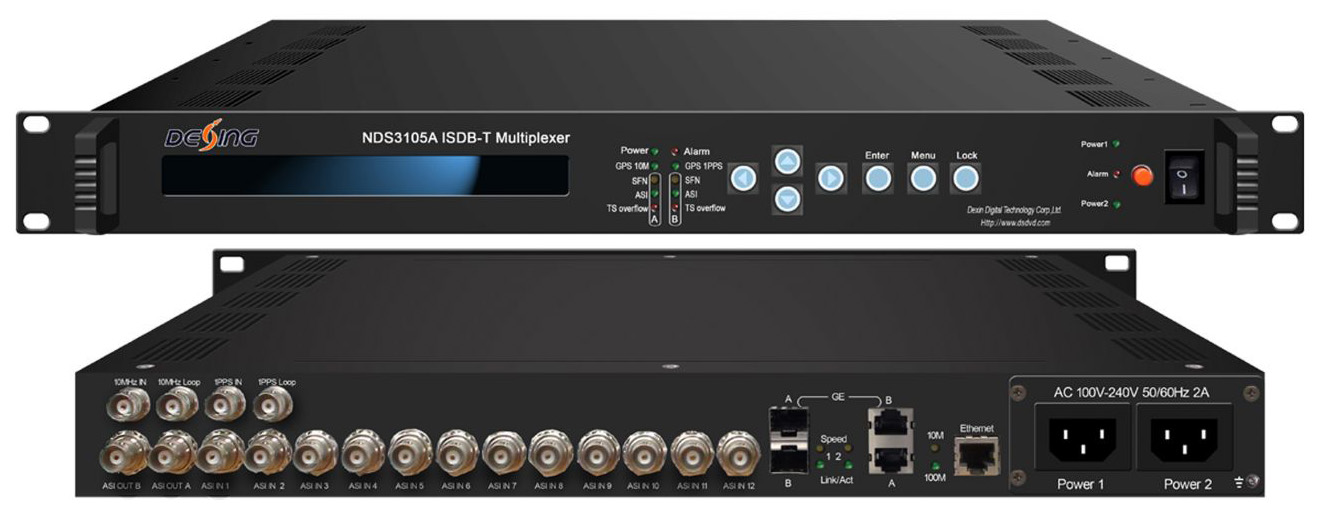 Desing NDS3105A ISDB-T Multiplexer